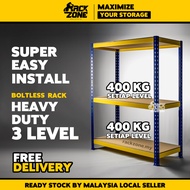 RAK Besi 3 Tingkat Heavy Duty Price & Promotion-Dis 2025 | BigGo Malaysia