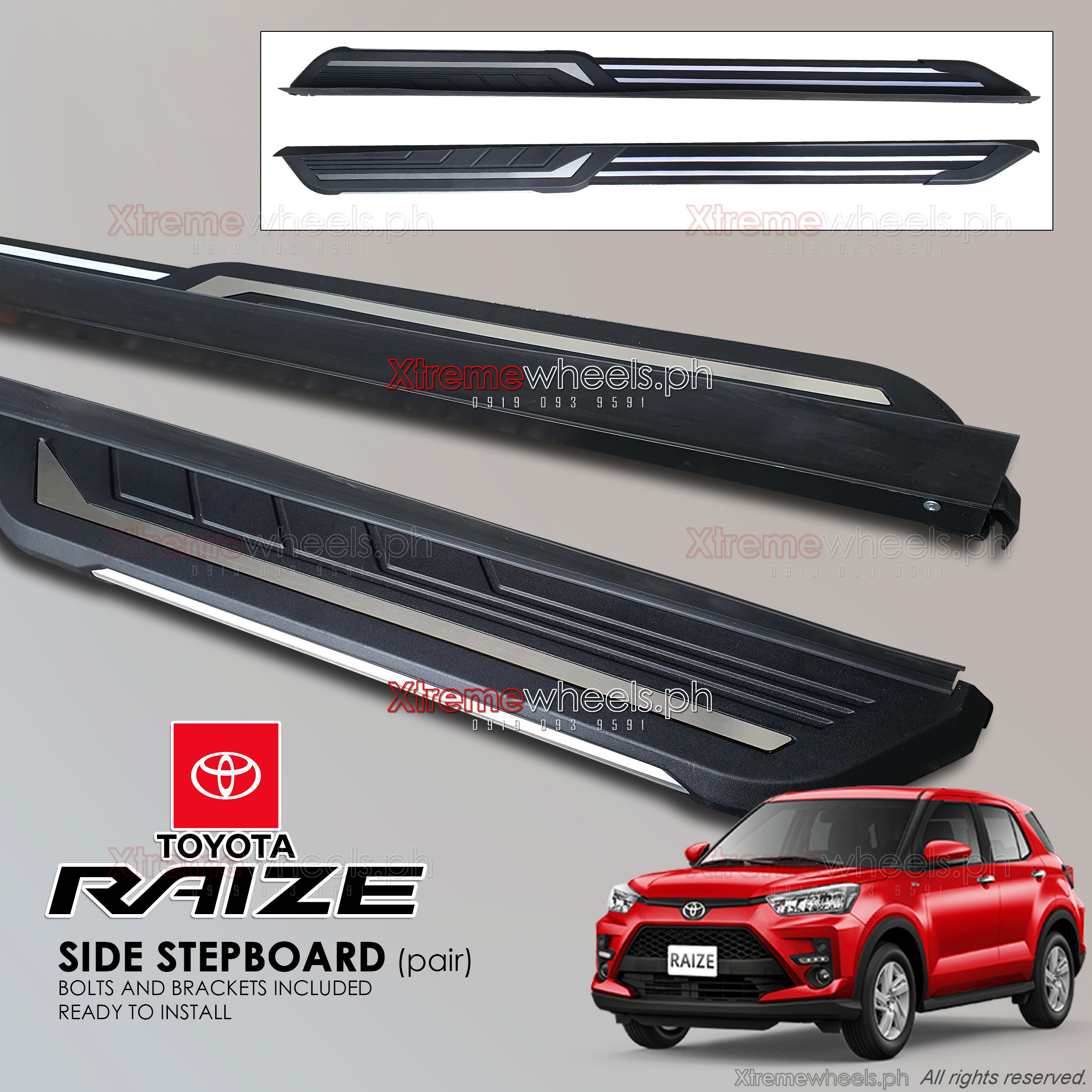 Toyota Raize Accessories 2024 Price & Voucher May 2024|BigGo Philippines