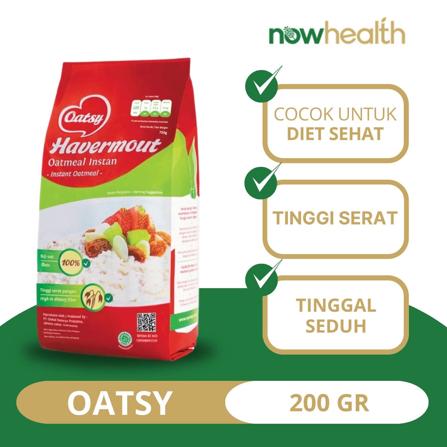 Harga Oatsy Terbaru Februari 2024 |BigGo Indonesia