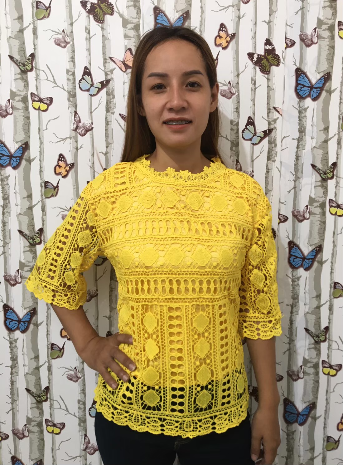 เสื้อลายลูกไม้ผู้หญิงสาวอวบ ถูกที่สุด พร้อมโปรโมชั่น พ.ค. 2024|BigGoเช็คราคาง่ายๆ