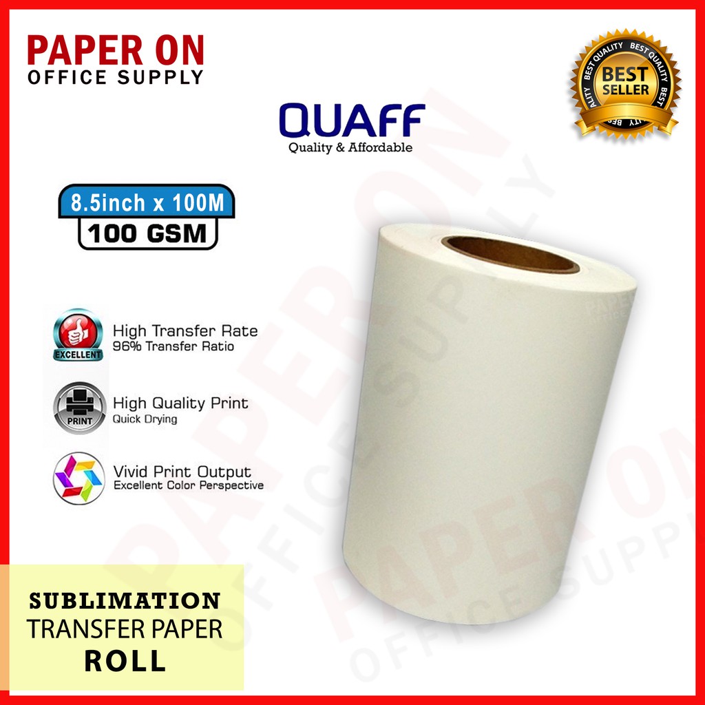 Quaff Sublimation Paper Roll Price & Voucher Jun 2023|BigGo Philippines