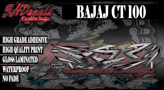 Bajaj Ct100 Decals Price & Voucher Jul 2024|BigGo Philippines