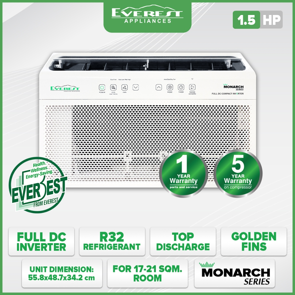 Everest Aircon Inverter Price & Voucher Jul 2024|BigGo Philippines