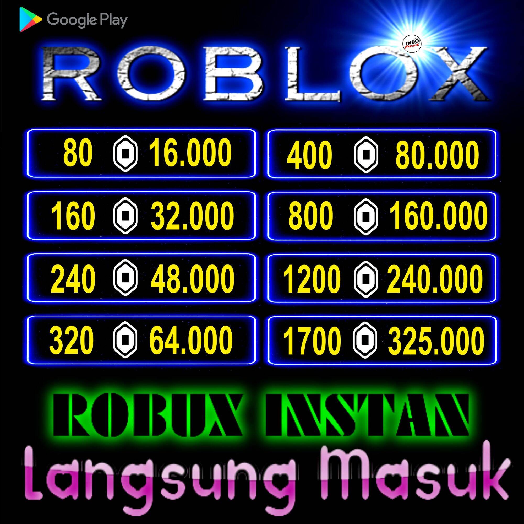 Harga Roblox Terbaru Mei 2024 |BigGo Indonesia