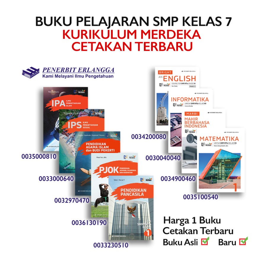 Harga Buku Kelas 7 Bahasa Indonesia Terbaru Juli 2023 |BigGo Indonesia