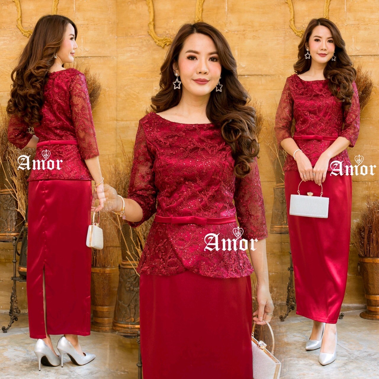 ชุดสีแดงงานป้าย ถูกที่สุด พร้อมโปรโมชั่น ส.ค. 2023|BigGoเช็คราคาง่ายๆ