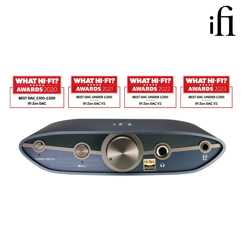 iFi Audio ZEN DAC V3 - USB DAC 耳機擴大機，深灰色，32bit/768kHz 解碼，MQA 支援 規格價格總覽