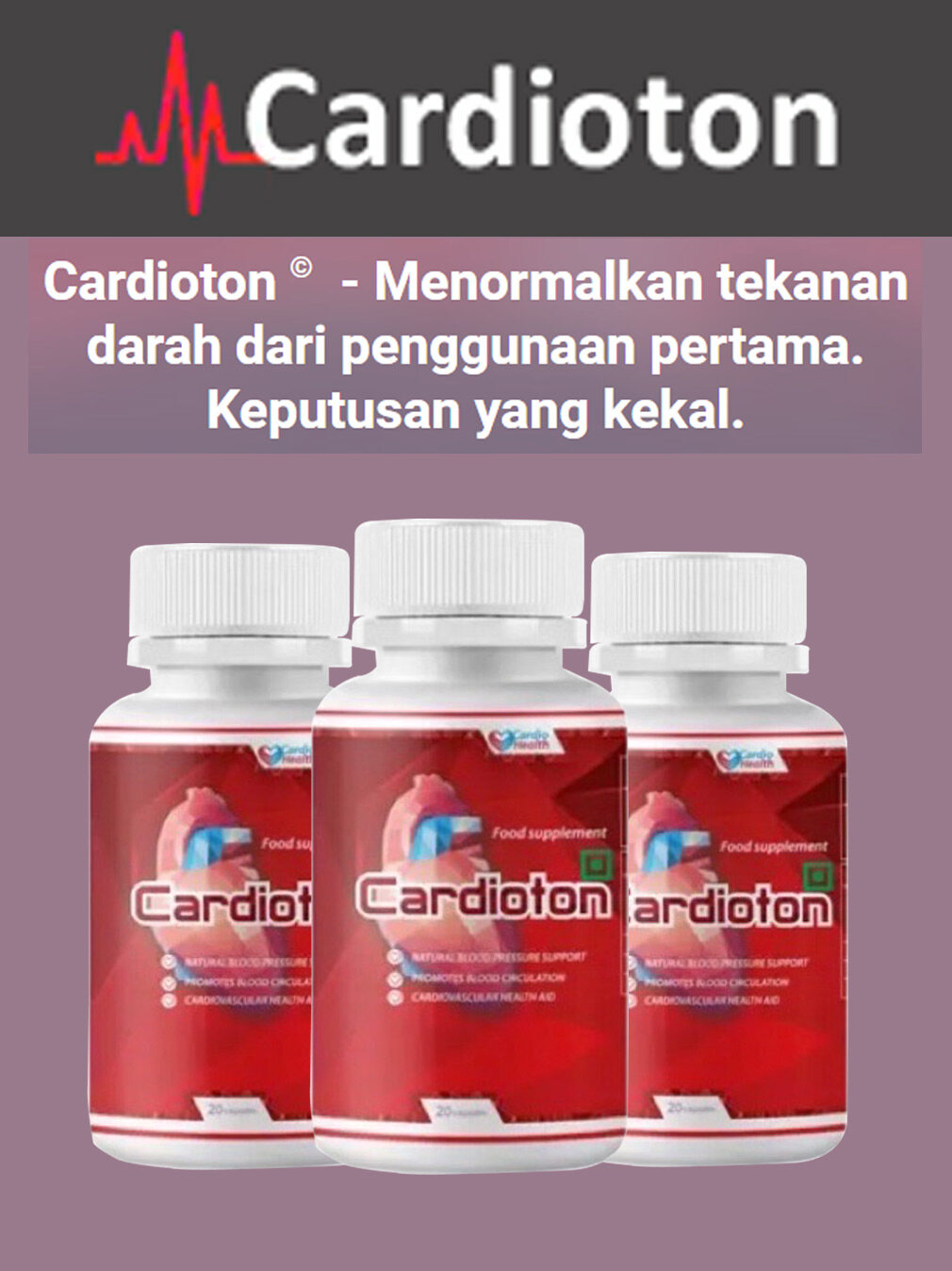 Cardioton Price & Promotion-Apr 2024|BigGo Malaysia