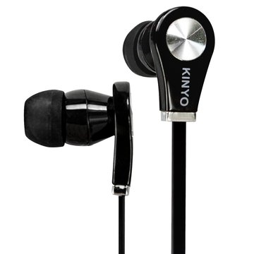 KINYO EMP-50 時尚造型耳道式耳機 - 10mm 驅動單體 黑色/白色 規格價格總覽
