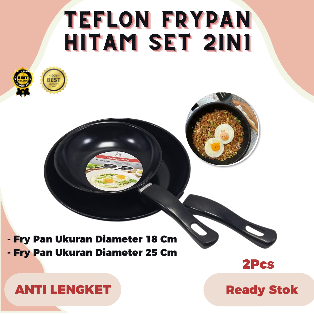 Harga Teflon Set 2in1 Terbaru Juli 2023 |BigGo Indonesia