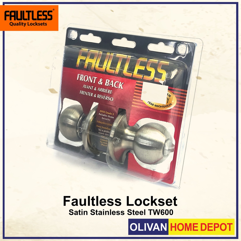 Faultless Lockset Price & Voucher Apr 2023|BigGo Philippines