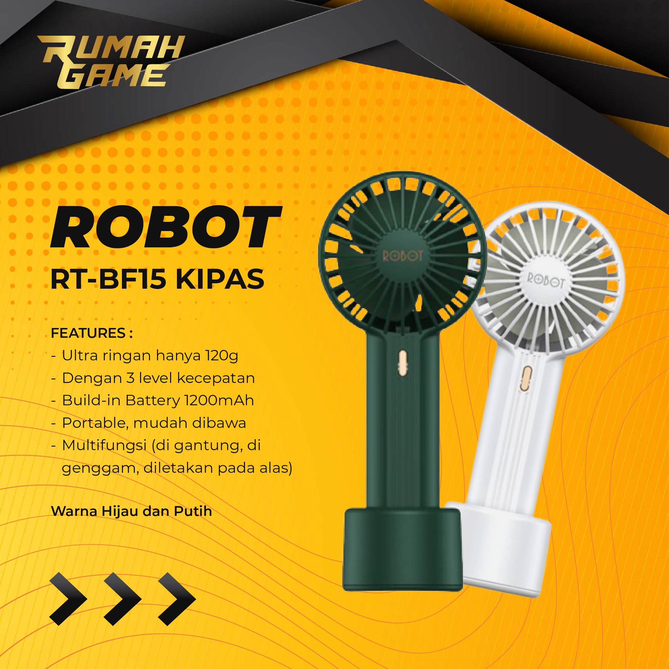 Harga Mini FAN Portable Robot Terbaru April 2023 |BigGo Indonesia