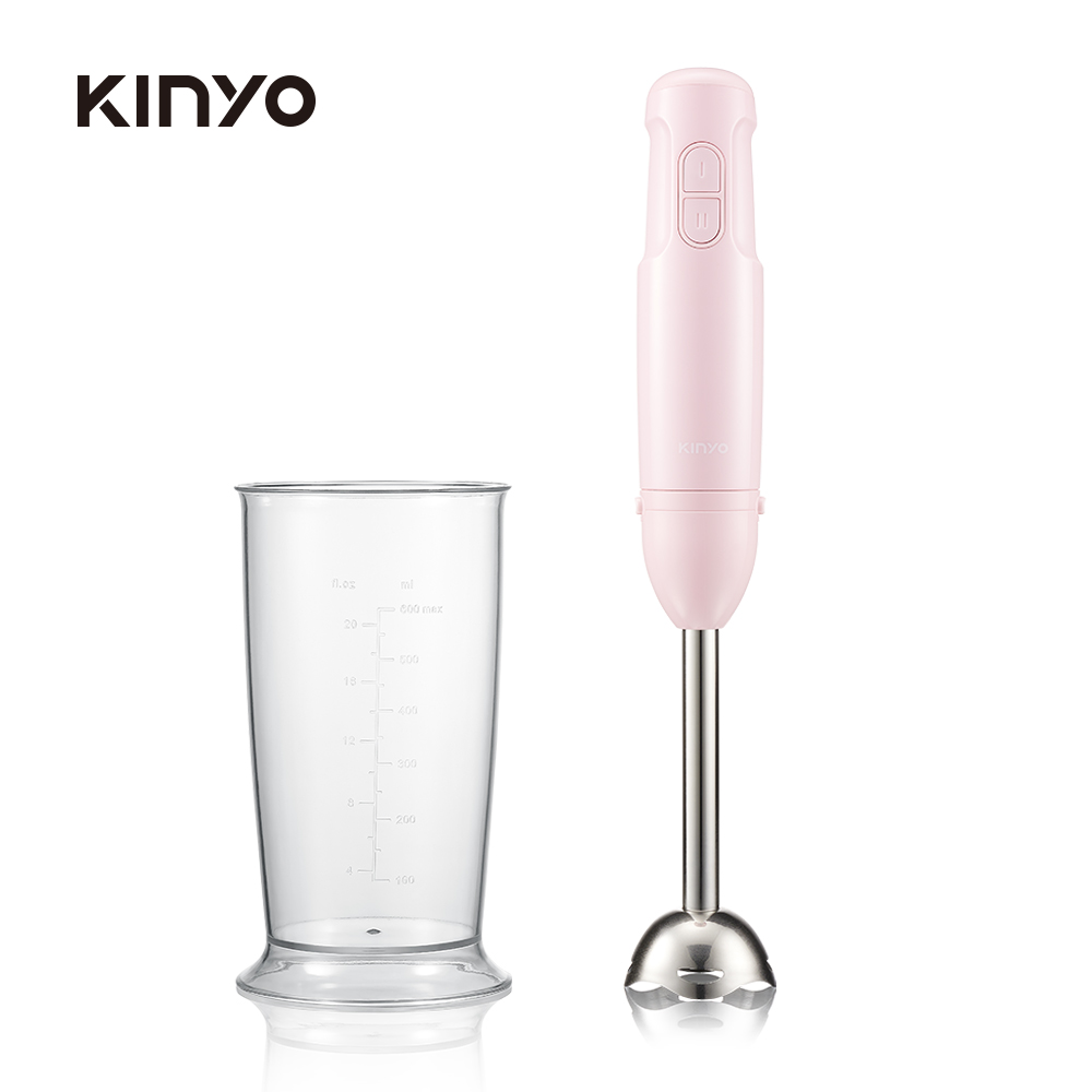 KINYO JC-17PI 輕量美型手持調理棒 粉色 600ml調理杯 規格價格總覽