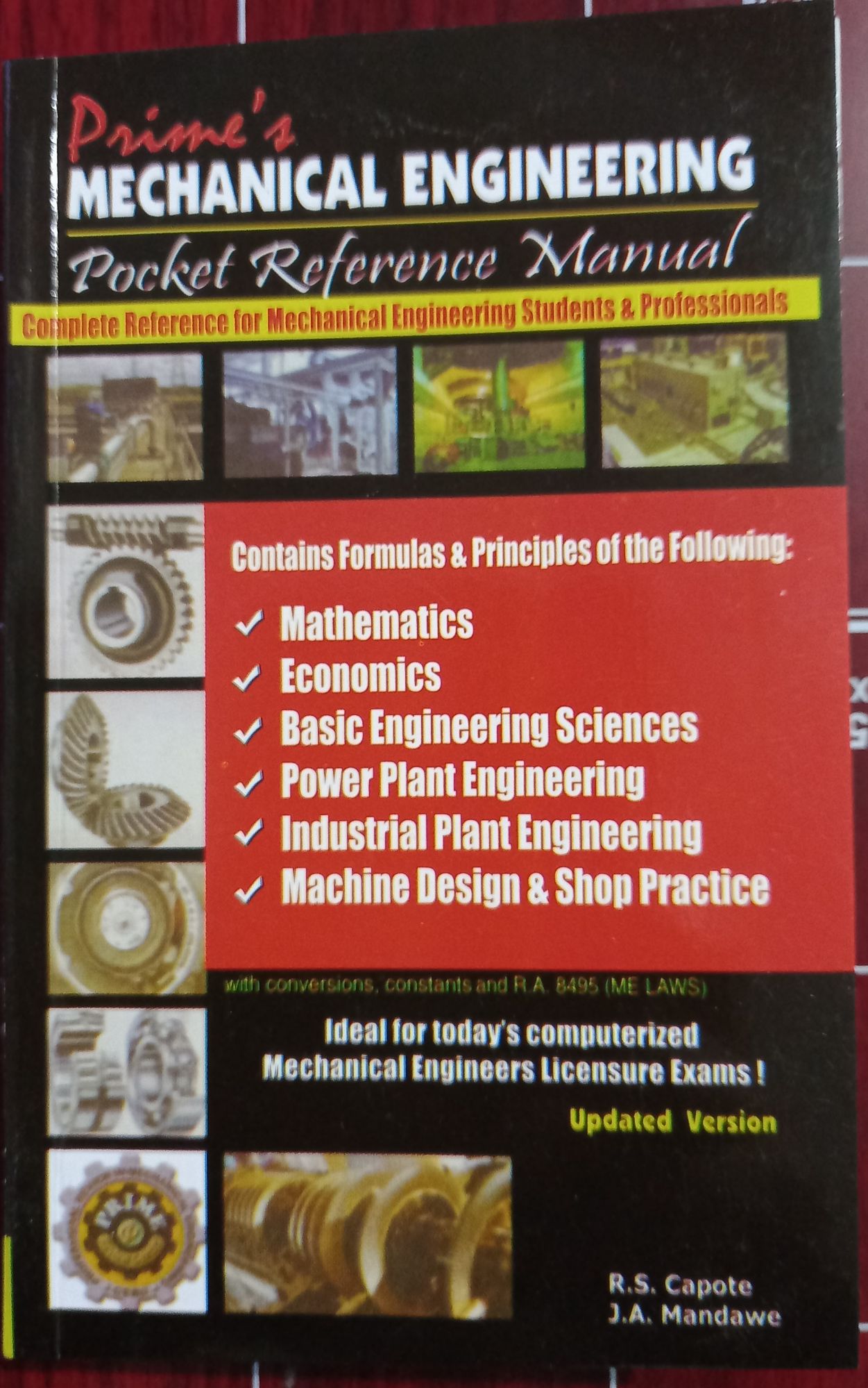 Mechanical Engineering Pocket Reference Manual Price & Voucher Jul 2024 ...