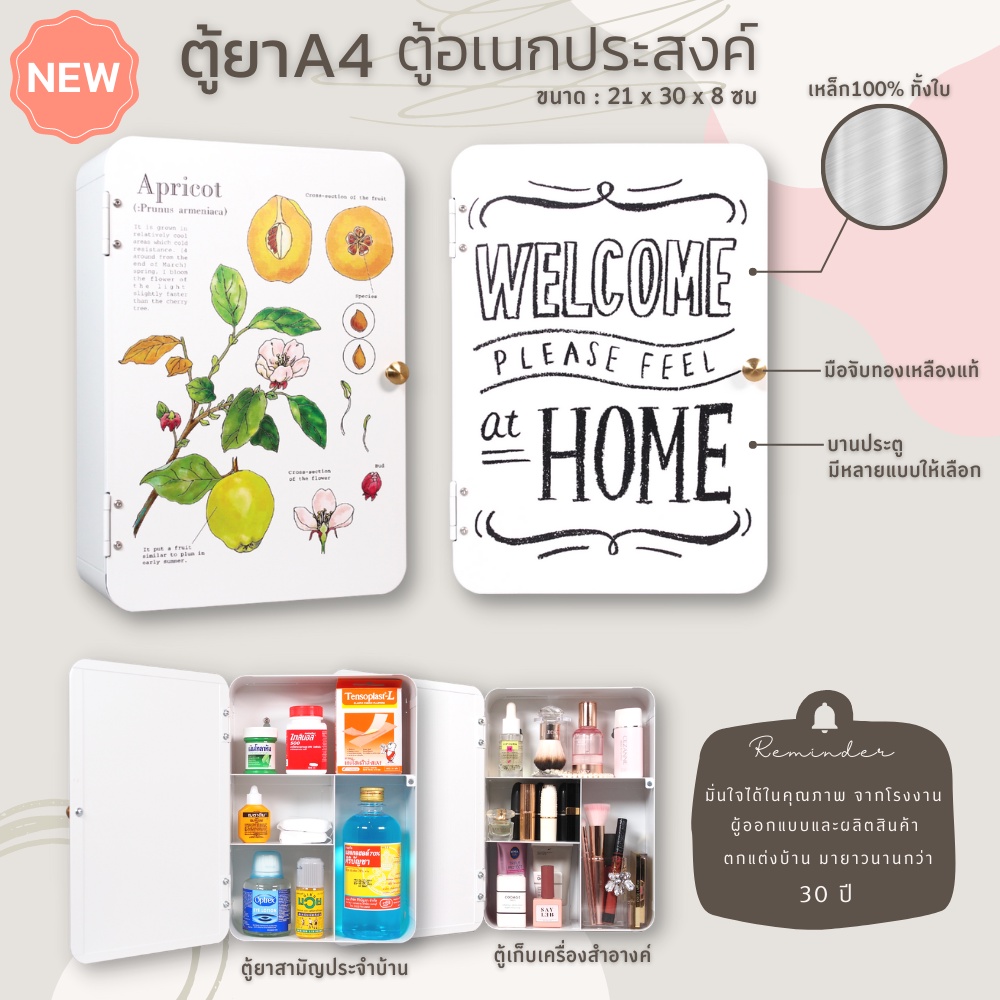 ตู้ยาเหล็กติดผนัง ถูกที่สุด พร้อมโปรโมชั่น ส.ค. 2023|BigGoเช็คราคาง่ายๆ