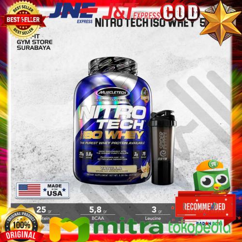 Harga Nitrotech Isowhey Terbaru September 2023 |BigGo Indonesia
