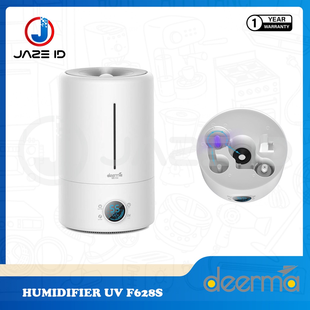 Deerma F628S Air Humidifier 5L Kapasiti Besar dengan UV Purification Specification Price Overview