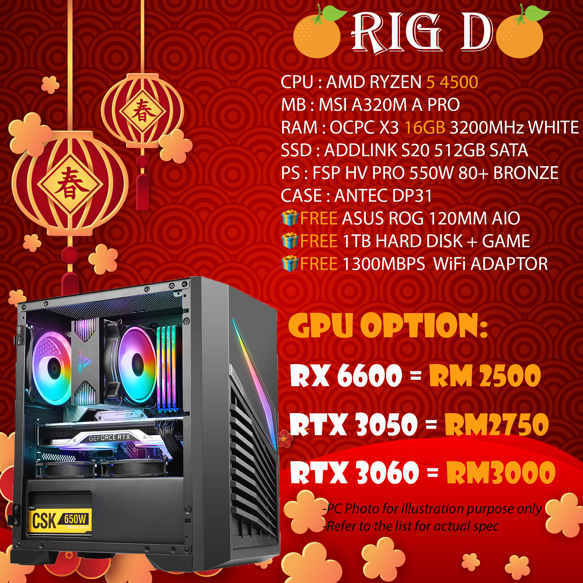 Rtx3050 Pc Price & Promotion-Jun 2023|BigGo Malaysia